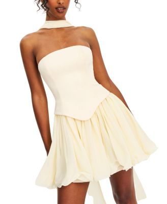 Click here for Miss Circle Valentinna Boned Curve Edge Peplum Sca... prices