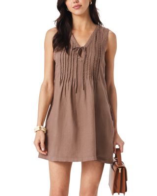Click here for Splendid Stella Linen Mini Dress prices