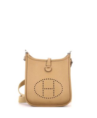 Click here for Pre-Owned HERMES Tpm Evelyne Bag Gen Iii Clemence prices
