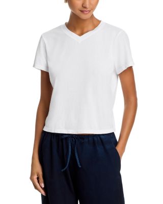 Click here for Cotton Citizen Marseille V Neck Tee prices