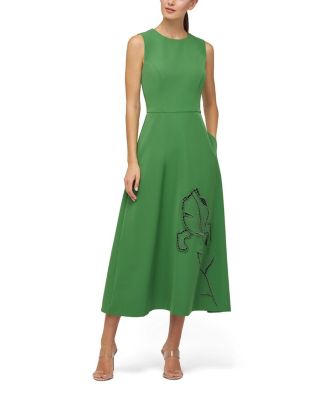 Click here for Kay Unger Blossom Tea Length Dress prices