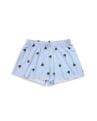 Click here for Esme Girls Island Palm Print Shorts - Little Kid... prices