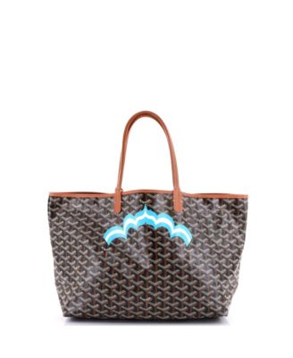Click here for Pre-Owned Goyard Pm Saint Louis Tote Printed Coate... prices