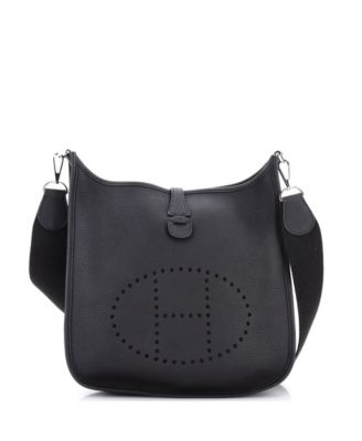Click here for Pre-Owned HERMES Pm Evelyne Bag Gen Iii Clemence prices