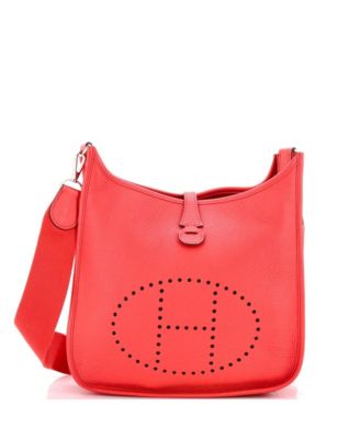 Click here for Pre-Owned HERMES Pm Evelyne Bag Gen Iii Clemence prices