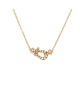 Click here for Pre-Owned Fred Paris Small Force 10 Necklace 18K G... prices