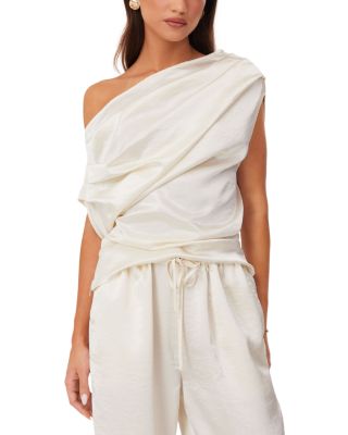 Click here for Sndys Dove Asymmetrical Top prices