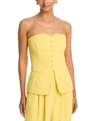 Click here for French Connection Harry Suiting Strapless Top prices