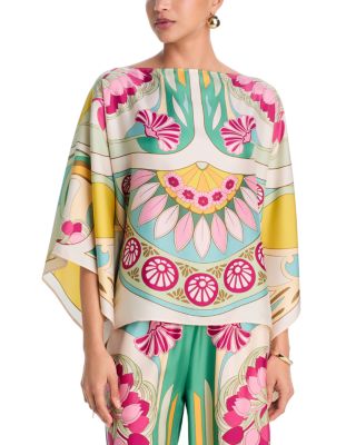 Click here for La DoubleJ Silk Foulard Top prices