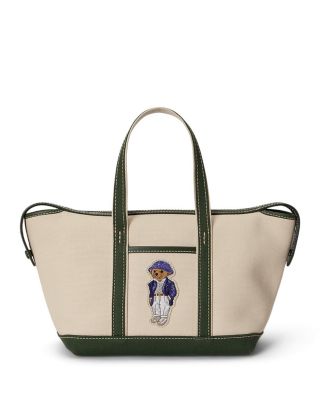 Click here for Polo Ralph Lauren Polo Bear Mini Canvas Shopper To... prices
