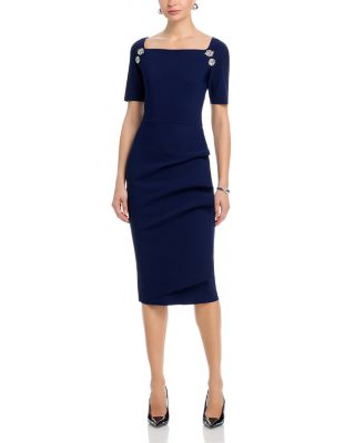 Click here for Chiara Boni La Petite Robe Molai Square Neck Dress prices