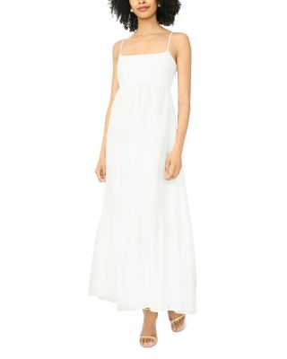 Click here for 1.state Embroidered Eyelet Maxi Dress prices
