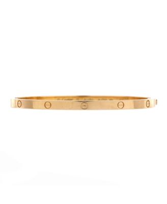Click here for Pre-Owned Cartier Small Love Bracelet 18K Gold prices