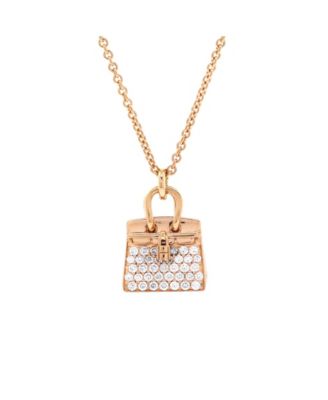 Click here for Pre-Owned HERMES Birkin Amulette Nm Pendant Neckla... prices