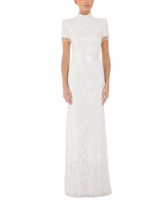 Click here for Jenny Packham Madeleine Sequin Beaded Dress prices