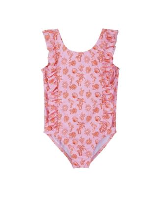 Click here for Andy & Evan Girls Ruffle Swimsuit - Little Kid prices