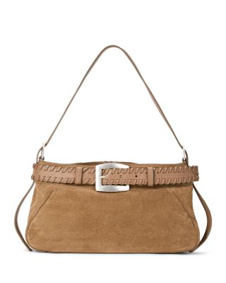 Click here for Staud Brooklyn Suede Shoulder Bag prices