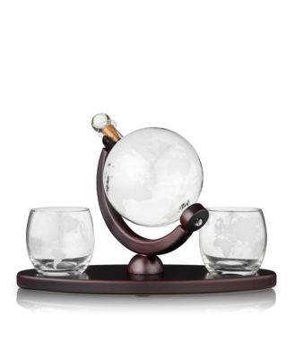 Click here for Viski Globe Decanter & Whiskey Tumblers  Set of 3 prices