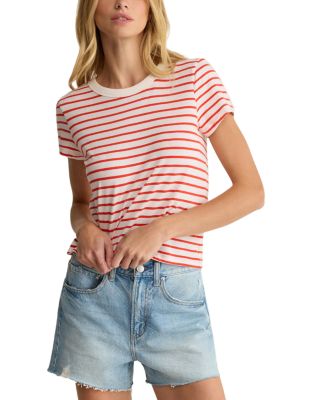 Click here for Z Supply Junie Striped Tee prices