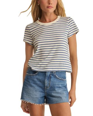 Click here for Z Supply Junie Striped Tee prices