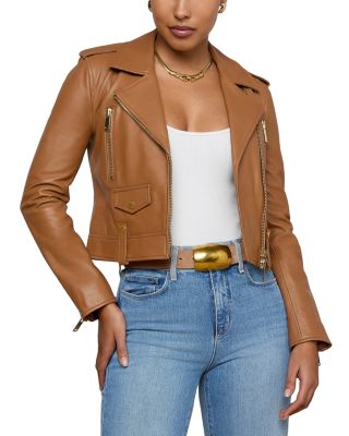 Click here for LAgence Blakely Leather Biker Jacket prices