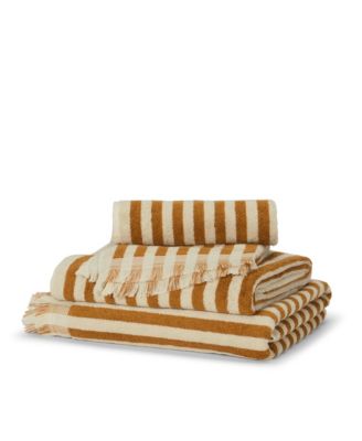 Click here for Piglet in Bed Pembroke Stripe Bath Towel prices