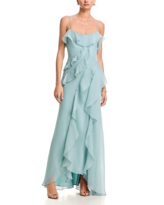Click here for Amur Ruthie Cascade Maxi Dress prices