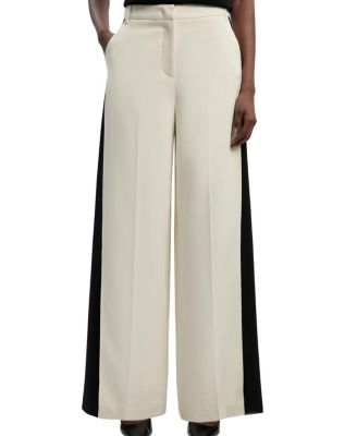 Click here for Karen Millen Contrast Colour Wide Leg Trouser prices