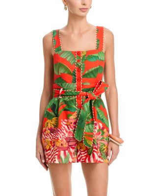 Click here for Farm Rio Fruit Trolley Romper prices