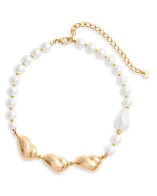 Click here for Self-Portrait Shell & Imitation Pearl Necklace  15... prices