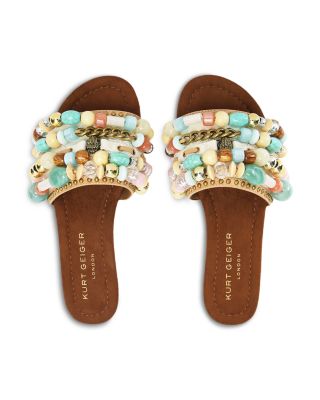 Click here for Kurt Geiger London Womens Southbank Beaded Sandals prices