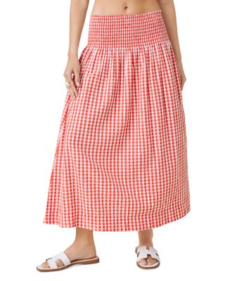 Click here for Splendid Gigi Gingham Midi Skirt prices