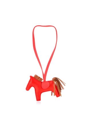 Click here for Pre-Owned HERMES Pm GriGri Rodeo Bag Charm Leather prices