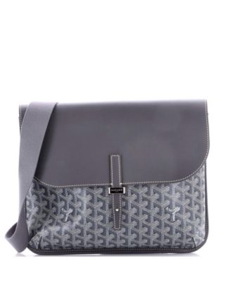 Click here for Pre-Owned Goyard Coursier Messenger Bag Coated Can... prices