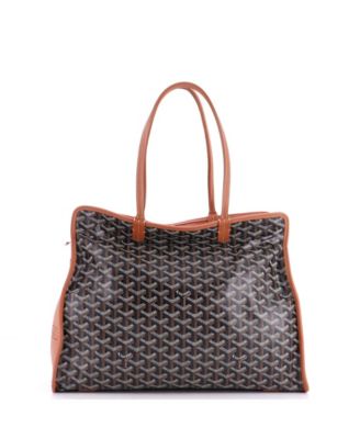 Click here for Pre-Owned Goyard Pm Hardy Pet Carrier Coated Canva... prices