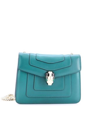 Click here for Pre-Owned Bvlgari Small Serpenti Forever Square Sh... prices