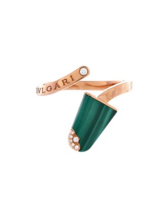 Click here for Pre-Owned Bvlgari Gelati Ring 18K Rose Gold with M... prices