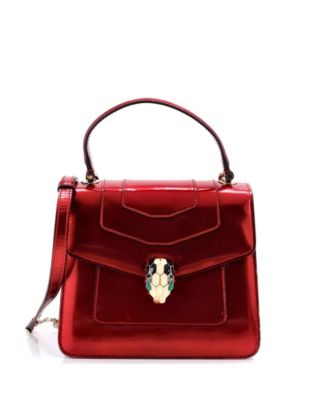 Click here for Pre-Owned Bvlgari Small Serpenti Top Handle Bag Pa... prices