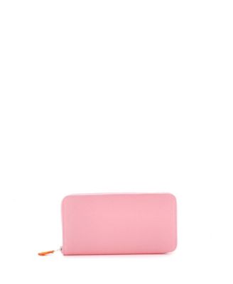 Click here for Pre-Owned HERMES Long Azap Zip Around Wallet Silki... prices