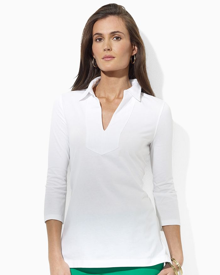 Ralph Lauren Hester Three-Quarter Sleeve Tunic | Bloomingdale's