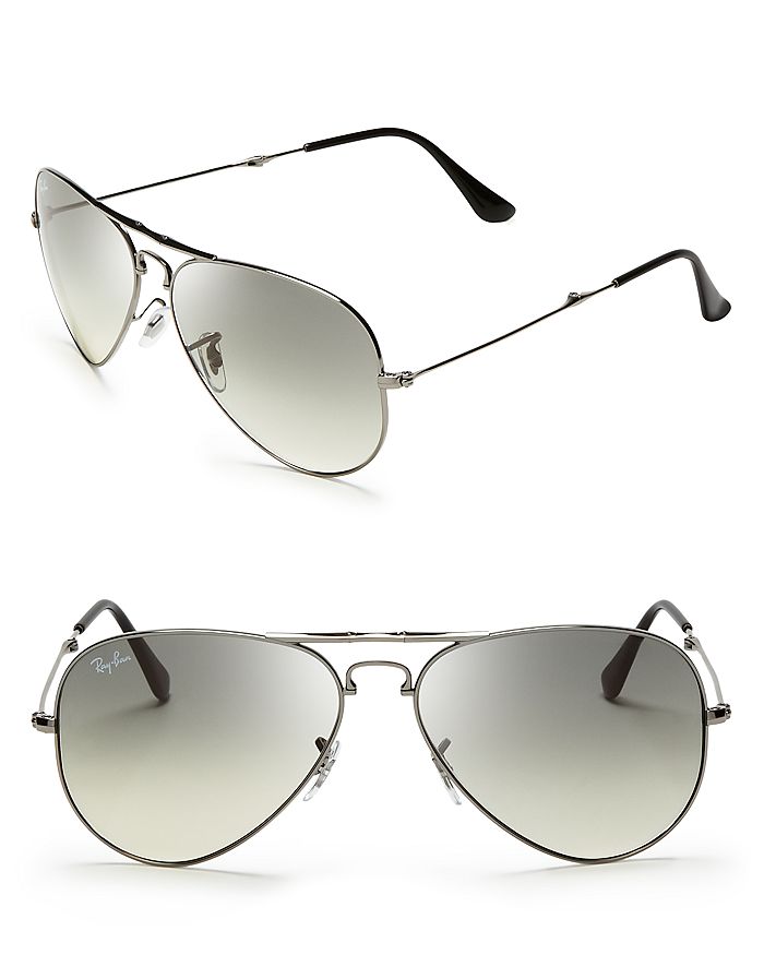 Ray-Ban Unisex Foldable Top Bar Aviator Sunglasses | Bloomingdale's
