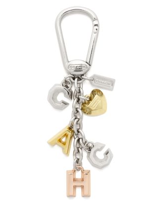 COACH Coach Metal Mix Key Fob | Bloomingdale's