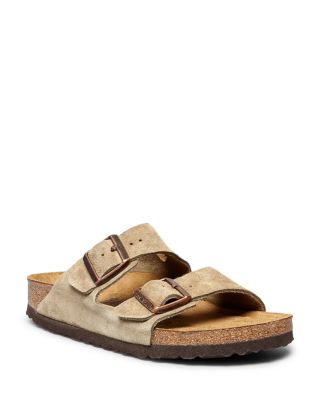 Click here for Birkenstock Womens Arizona Soft Footbed Slide Sand... prices