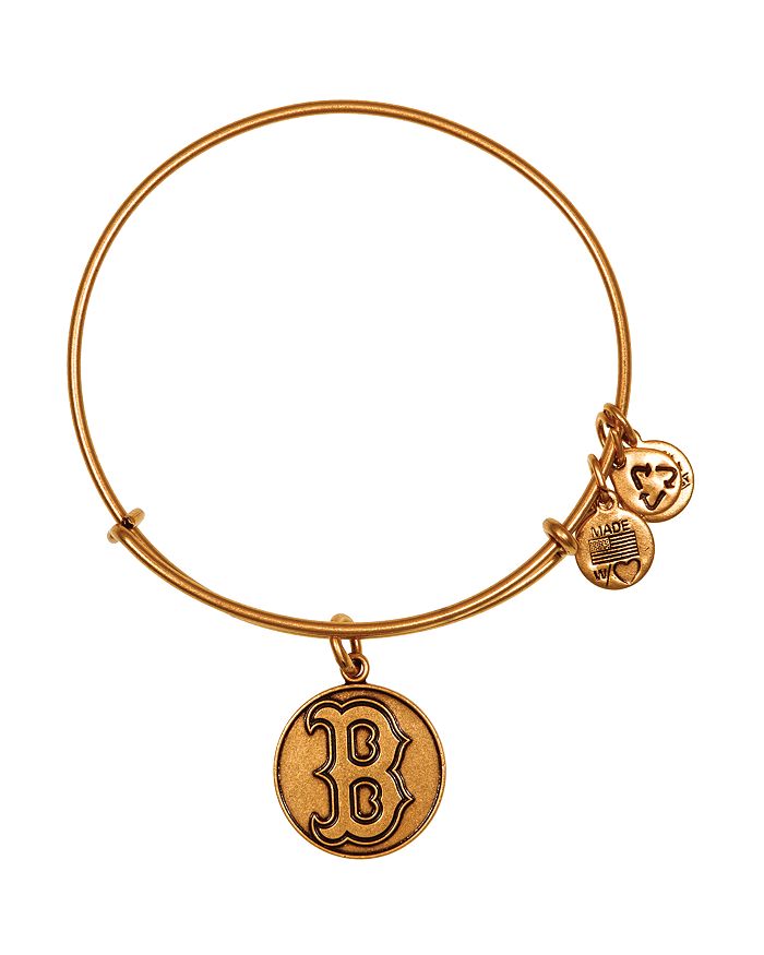 Alex and Ani Boston Red Sox Cap Logo Expandable Wire Bangle ...
