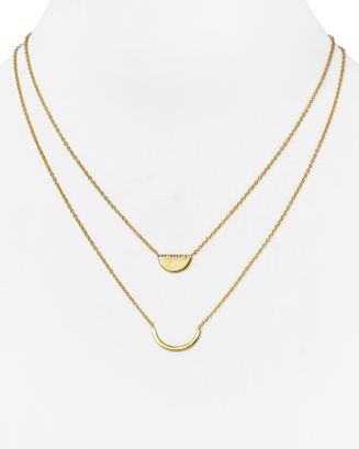 Gorjana Luna Layer Necklace, 16" | Bloomingdale's