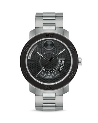 Movado BOLD Dual Time Watch, 43.5mm | Bloomingdale's