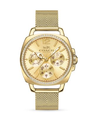 COACH Boyfriend Watch, 34mm | Bloomingdale's