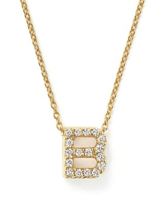 Click here for Roberto Coin 18K Yellow Gold and Diamond Initial L... prices
