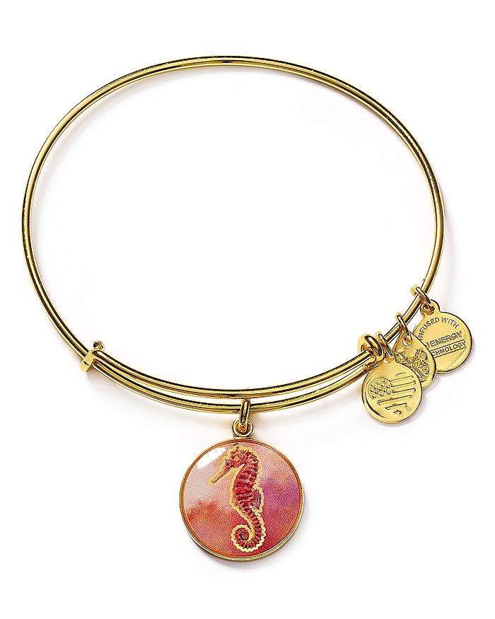 Alex and Ani Art Infusion Seahorse Expandable Wire Bangle | Bloomingdale's