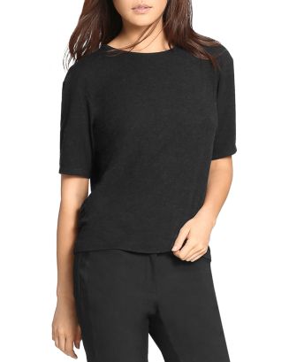 HALSTON HERITAGE HALSTON Draped Scoop Back Top | Bloomingdale's